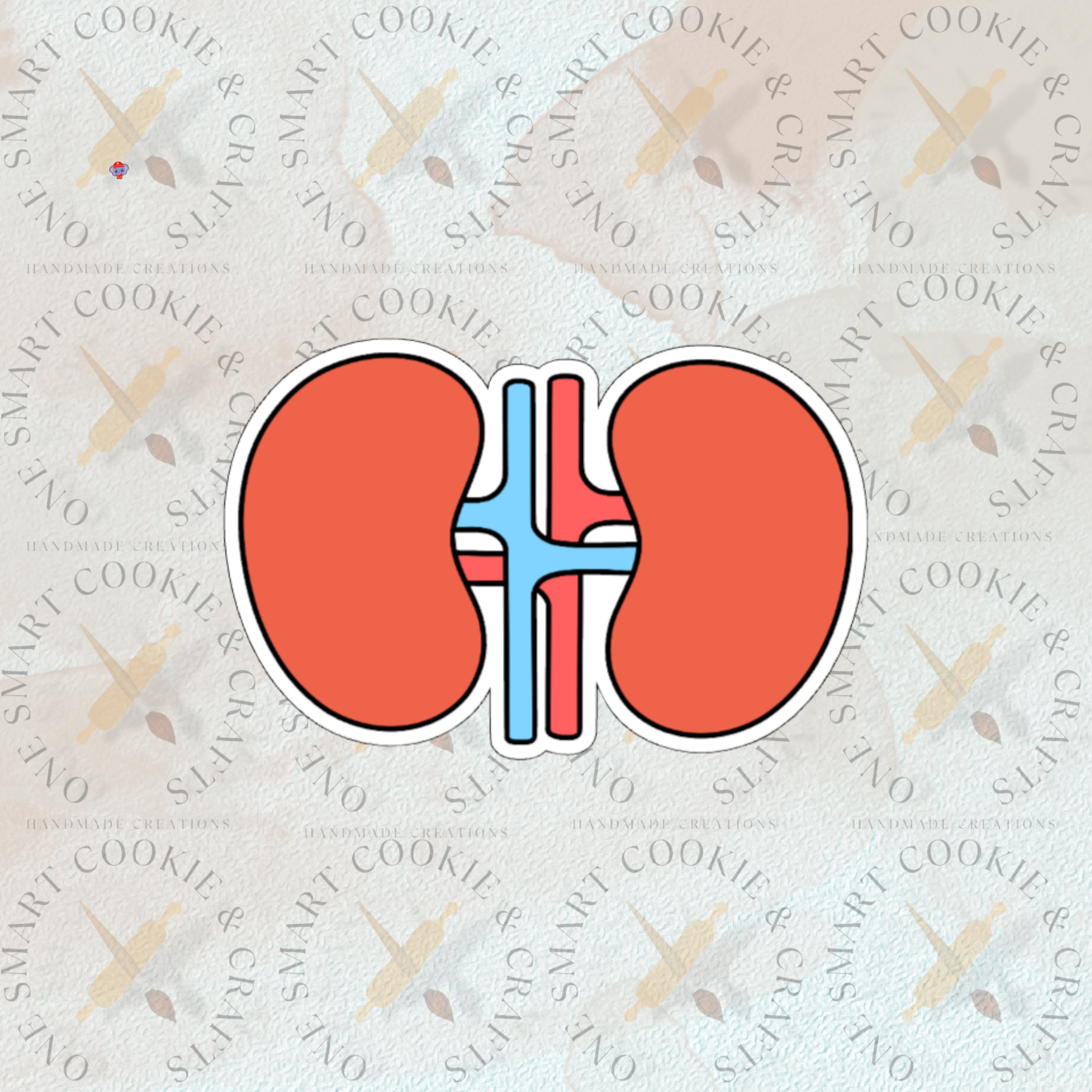 Kidney Cookie Cutter – One Smart Cookie and Crafts