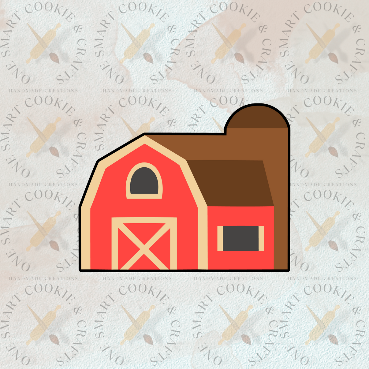 Barn Cookie Cutter – One Smart Cookie and Crafts