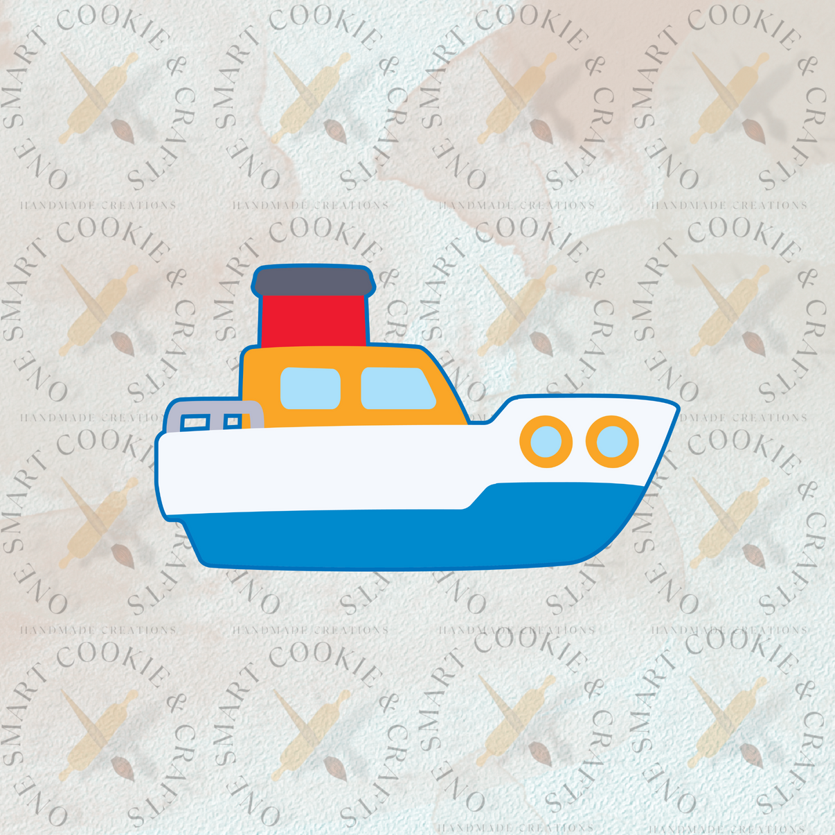 Boat Cookie Cutter – One Smart Cookie and Crafts